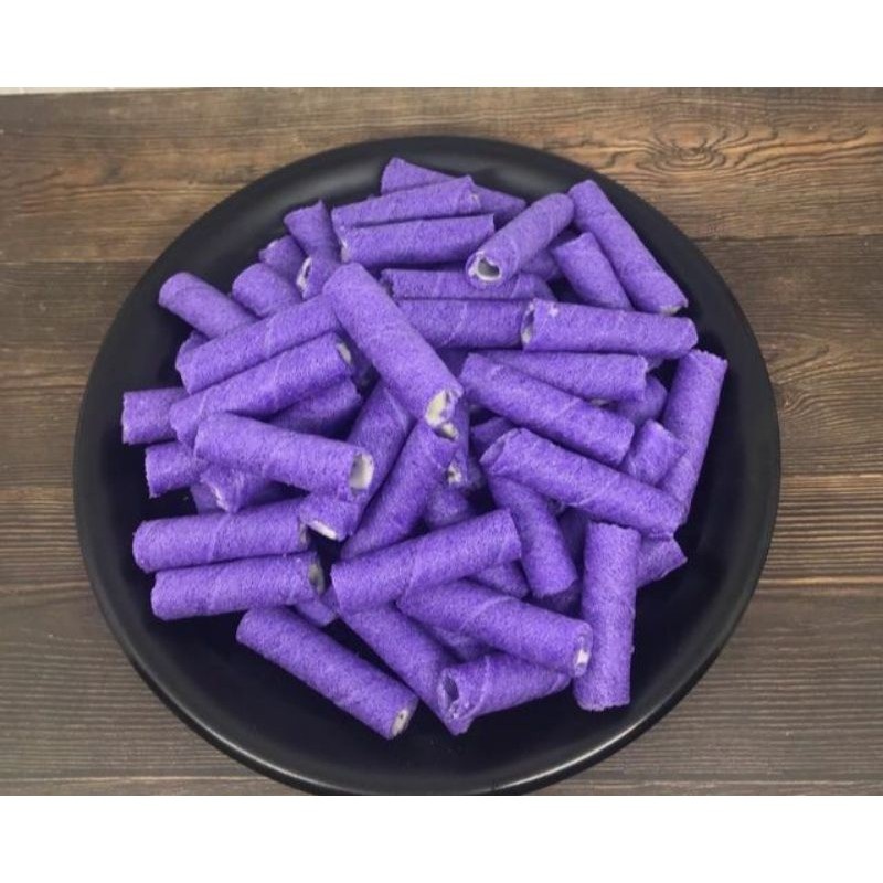 Jual Astor Mini 1 Kg Wafer Roll Blueberry Harga Camilan Grosir | Shopee ...