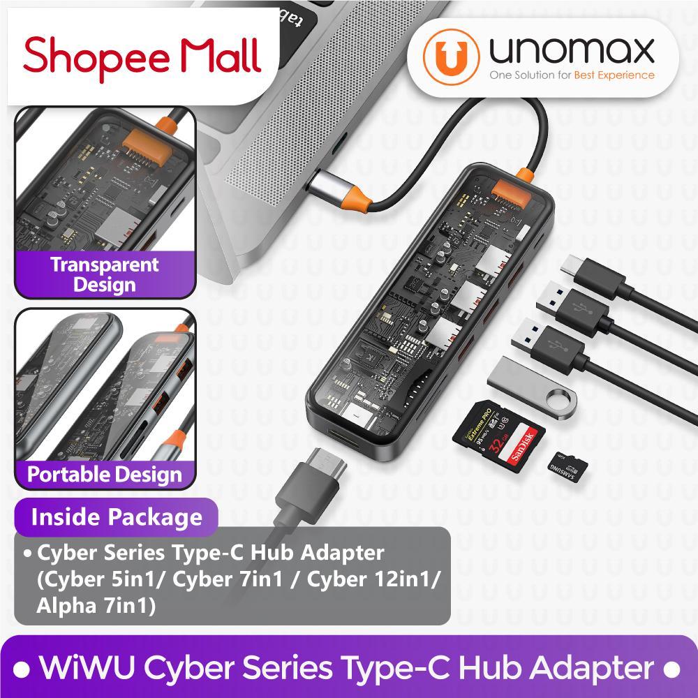 Jual USB Type C Hub to USB 3.0 Card Reader WiWU Transparan Adapter ...