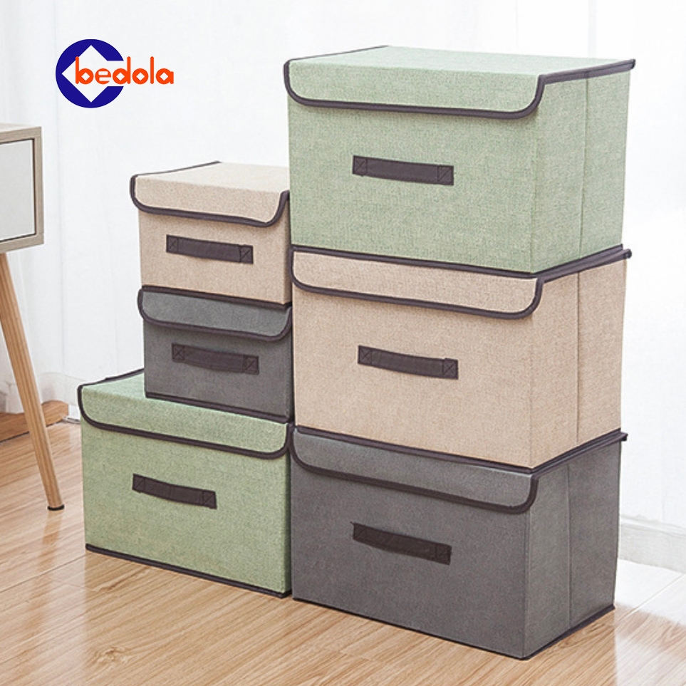 Jual Box organizer 2 in 1 colour storage box tempat penyimpanan kotak ...