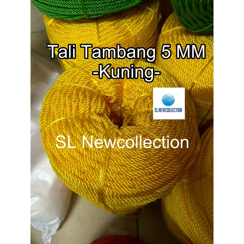 Jual Tali Tambang / Tali PE Ukuran 5 mm Berkualitas Warna Pilih ...