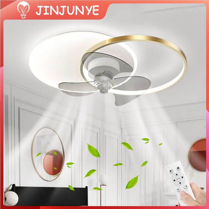 Jual 2IN1 Lampu Gantung Kipas Kipas Angin Gantung Plafon 3 warna LED ...