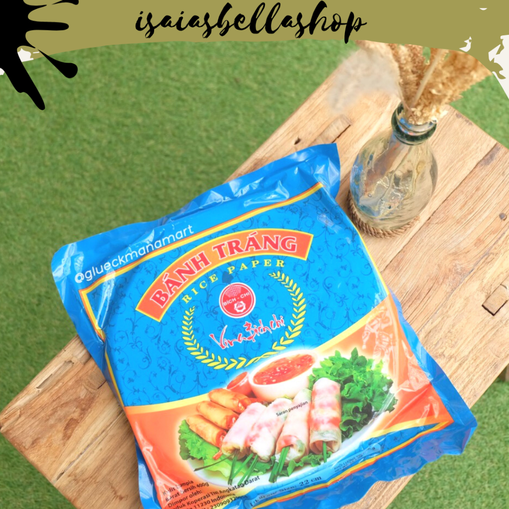 Jual RICE PAPER BANH TRANG ISI 5||Rice Paper Banh Trang 22 cm isi 5 ...