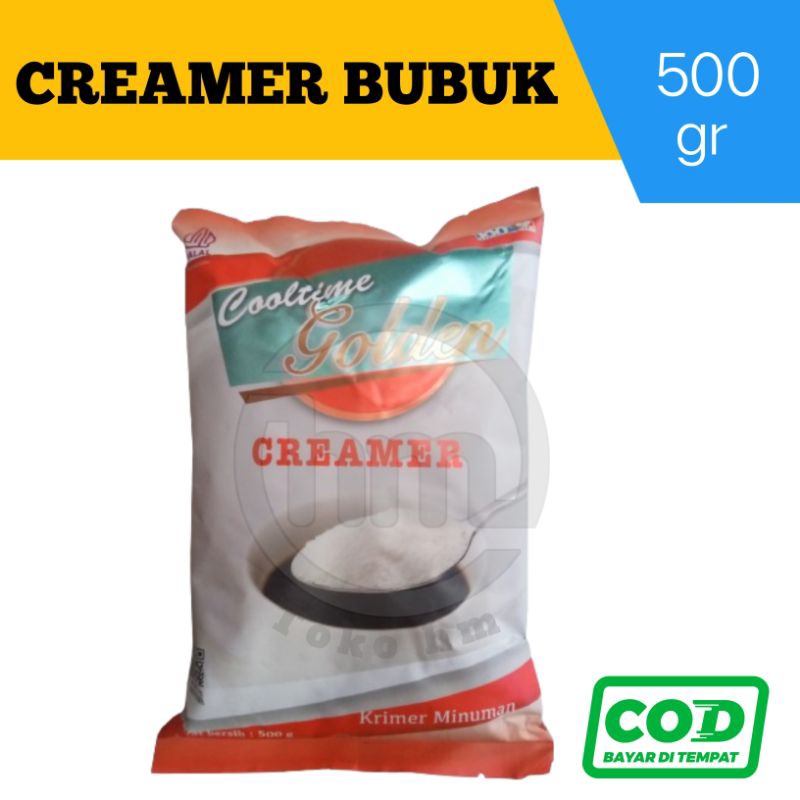 Jual CREAMER Bubuk / Krimer Minuman / cooltime Golden 500gr | Shopee ...