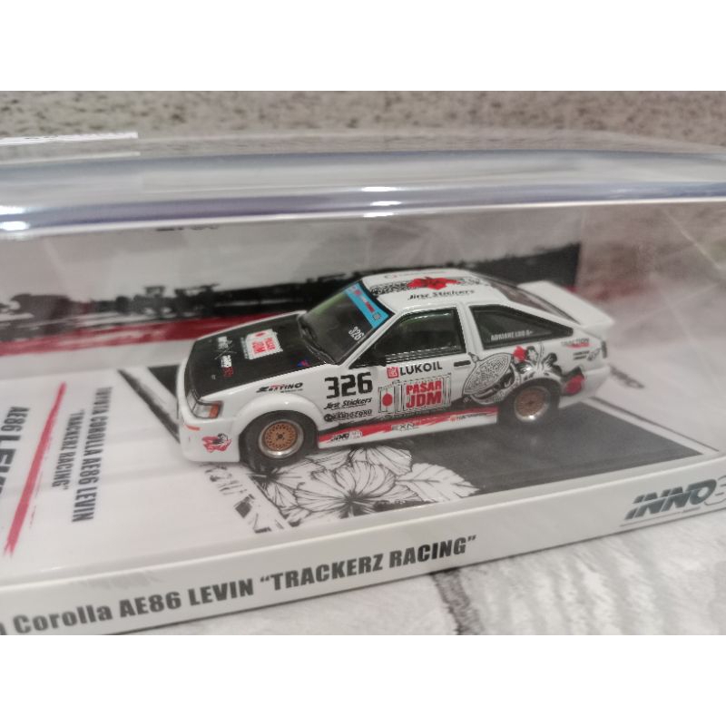 Jual Inno 64 Toyota Corolla AE86 Levin "Trackerz Racing" | Shopee Indonesia