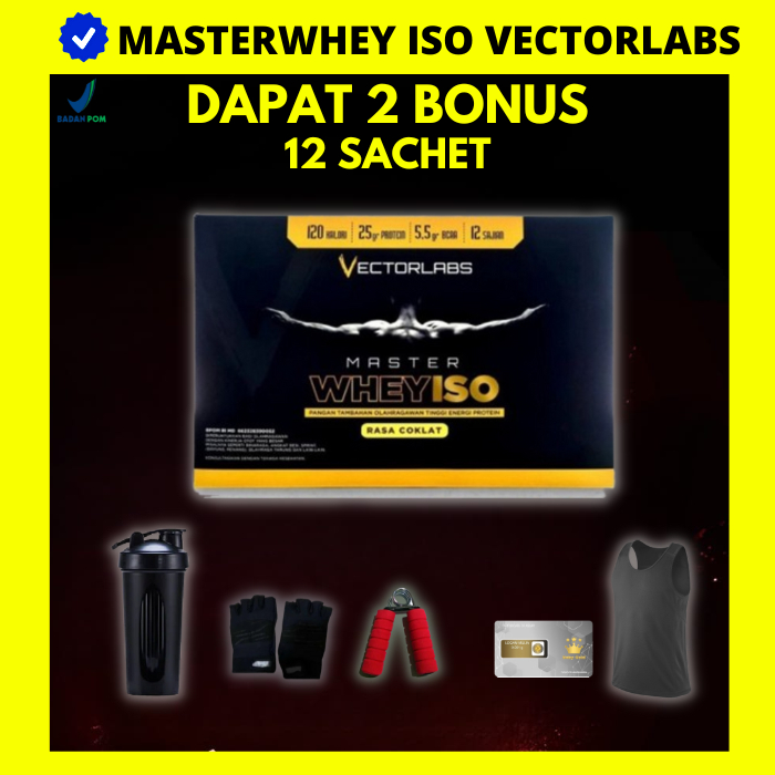 Jual Vectorlabs Master Whey ISO Box 12 Sachet Susu Protein Isolate ... Jual Vectorlabs Master Whey ISO Box 12 Sachet Susu Protein Isolate ...