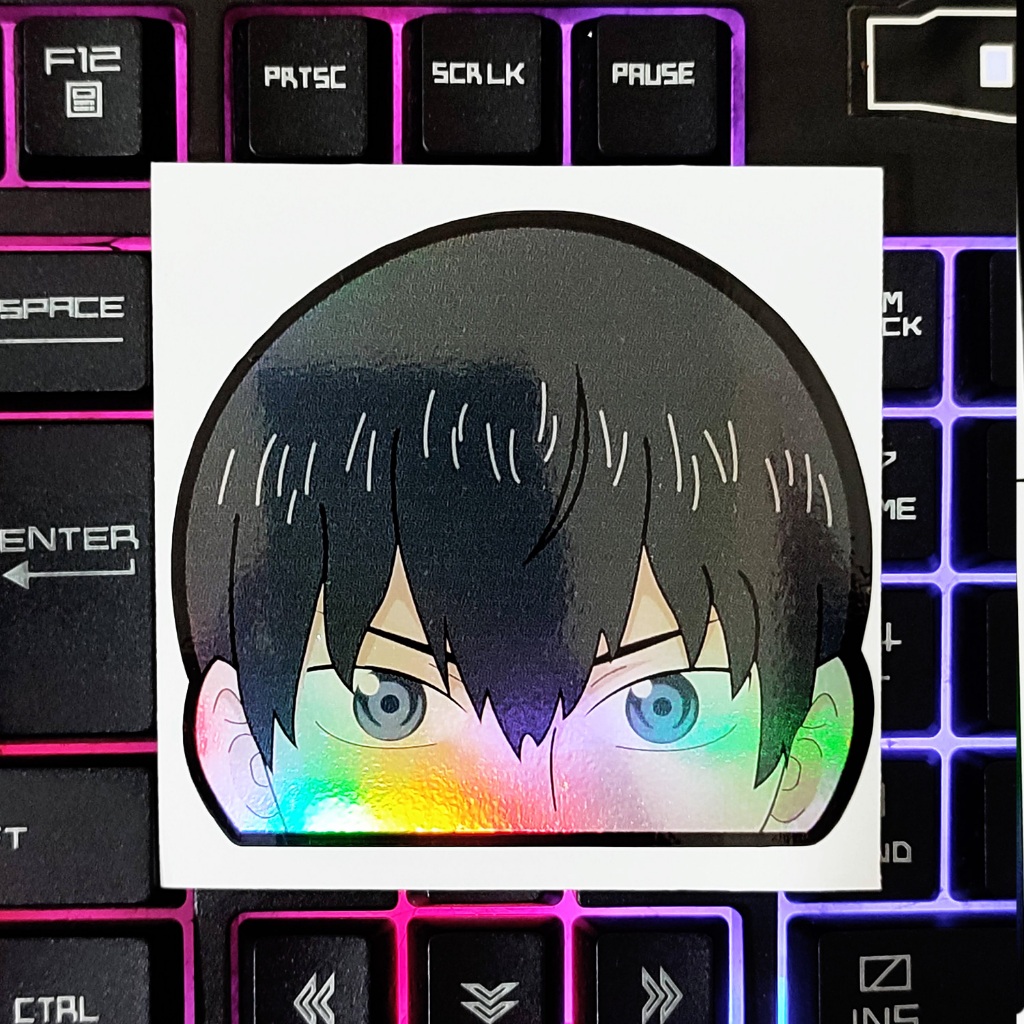 Jual pack stiker sticker hologram anime Haikyu stiker anime stiker ...