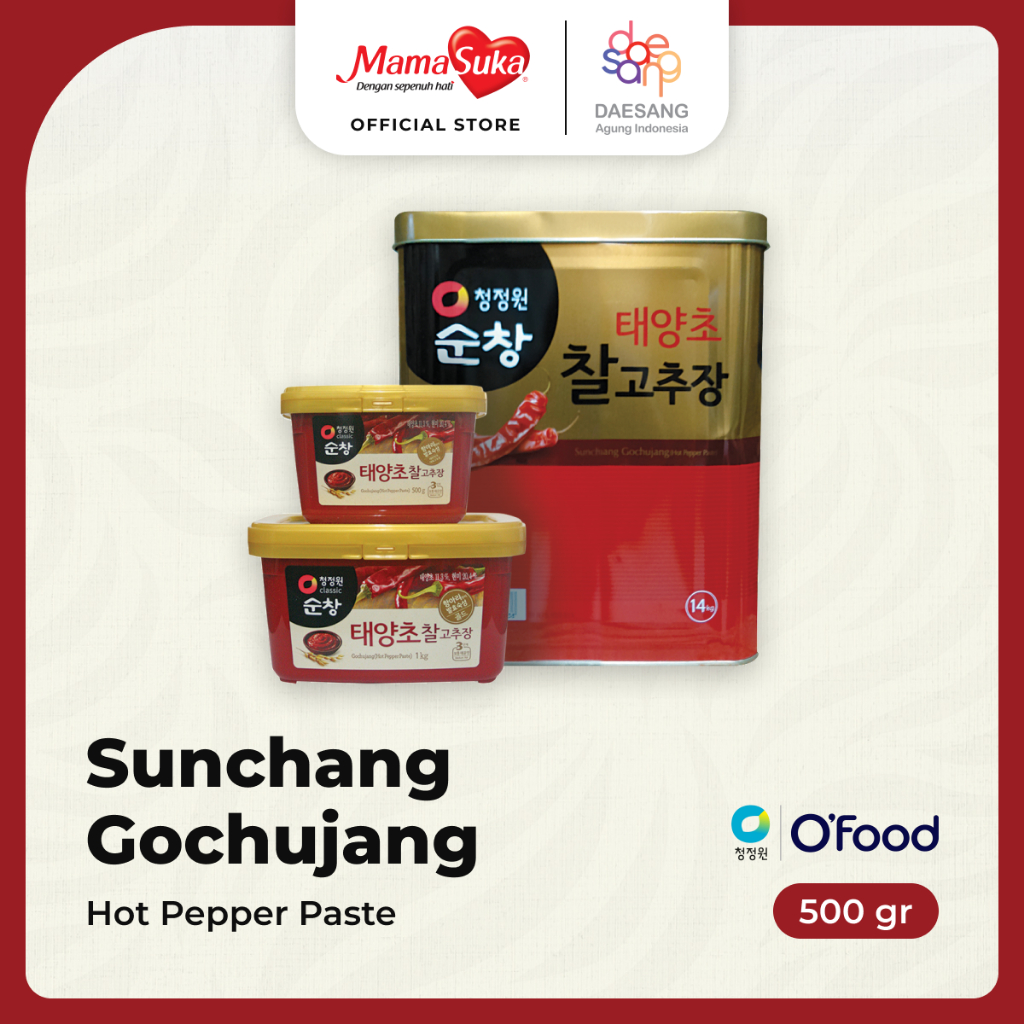 Jual Chung Jung One - Sunchang Gochujang 500 gr (HALAL -MUI) | Shopee ...