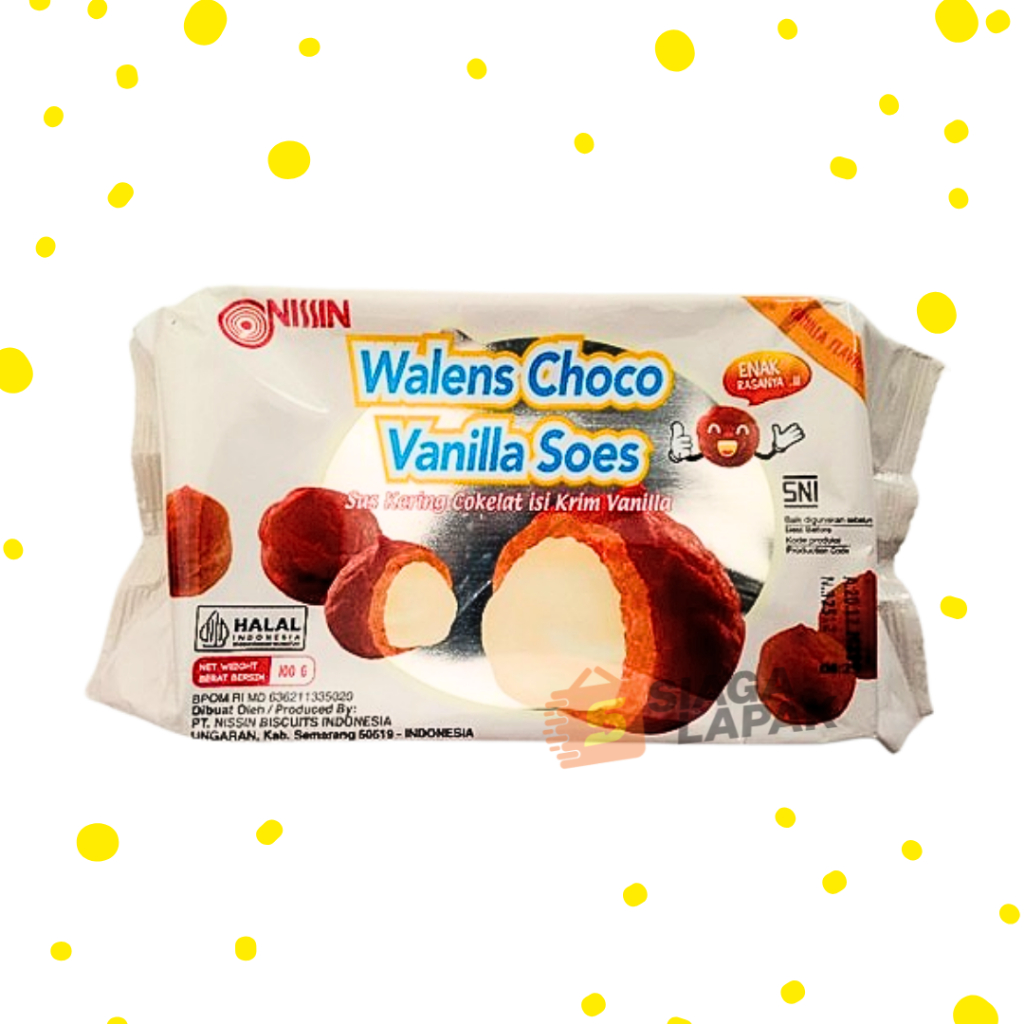 Jual Walens Soes Choco Vanilla 100gr Nissin Sus Kering [BELI BANYAK ...