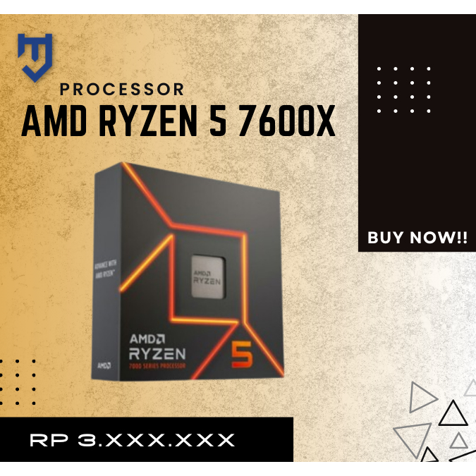Jual Processor AMD Ryzen 5 7600X | Shopee Indonesia