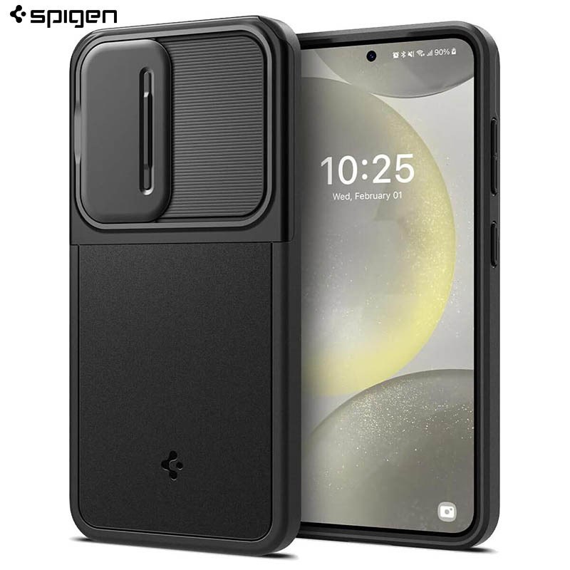 Jual Spigen Optik Armor Case Samsung Galaxy S24 5G - Camshield Cover Casing PC TPU Shock Proof ...