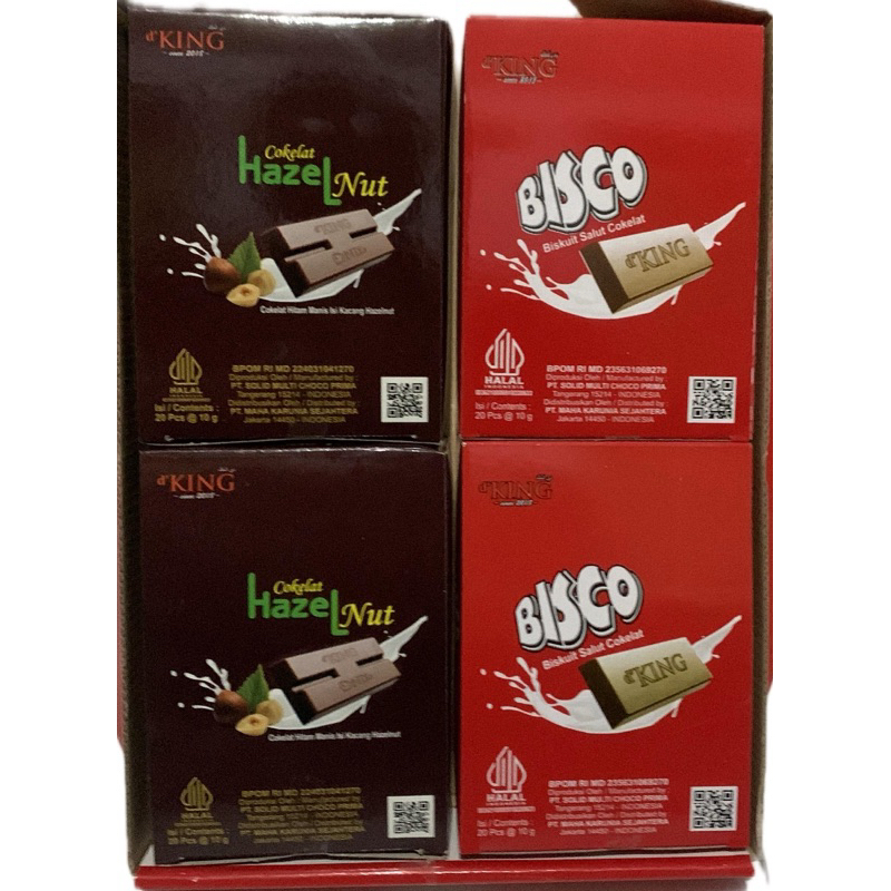 Jual Coklat HABIS D’KING ( 2 HAzelnut & 2 BISco ) | Shopee Indonesia