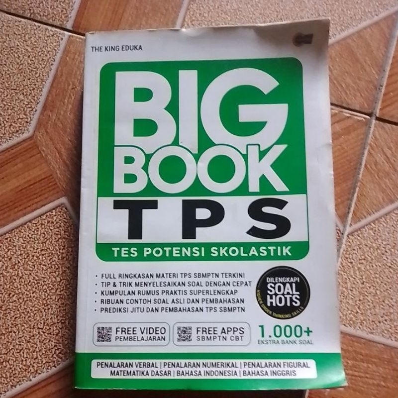 Jual BIG BOOK TPS TES POTENSI SKOLASTIK | Shopee Indonesia