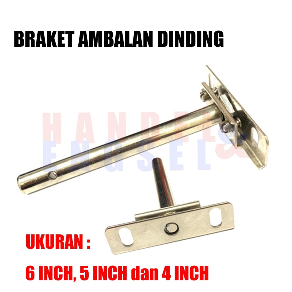 Jual Pen Ambalan Melayang 4 inch 5 inch 6 inch Tembok Bracket Ambalan ...