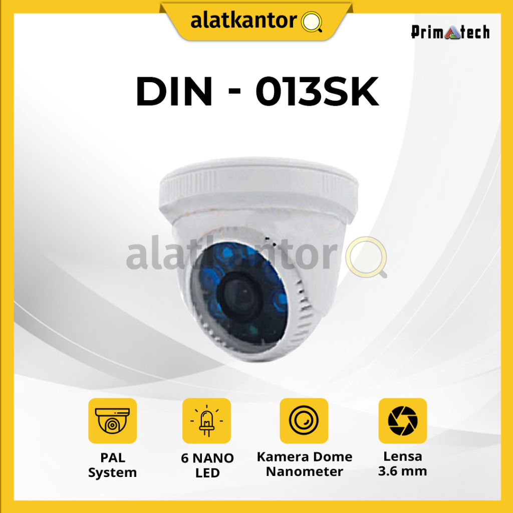 Jual CCTV Primatech DIN 013 SK Camera | Shopee Indonesia