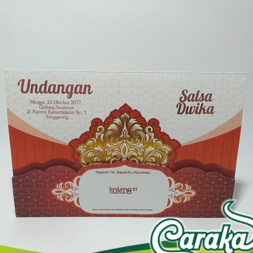 Jual Kartu Undangan Pernikahan atau Kertas Undangan atau Blangko ...