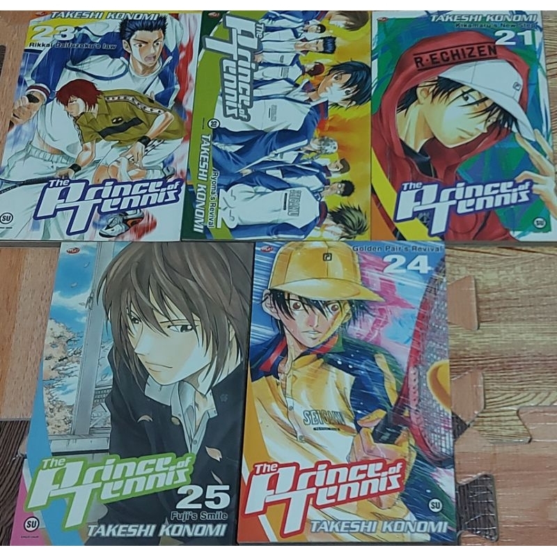 Jual Komik m&c The Prince of Tennis Vol. 21-25 (bundling) // Tenipuri ...