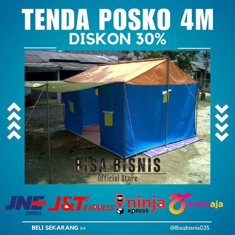 Jual Tenda Posko Regu Kap. 12 Orang Waterproof Murahh!! | Shopee Indonesia