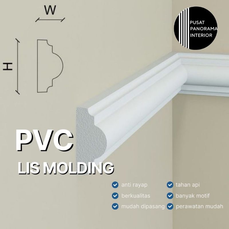 Jual Lis Moulding Untuk Dekorasi Dinding dan Bingkai Variatif Dalam ...