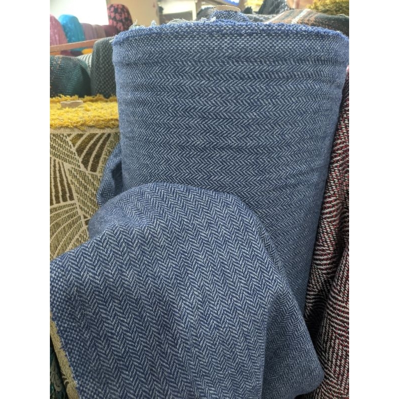 Jual bahan kain semiwool motif / kain semi wol | Shopee Indonesia