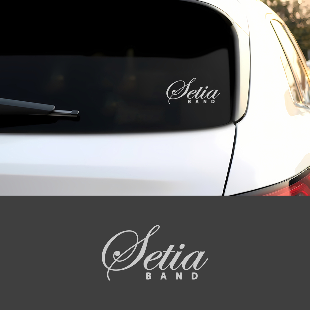 Jual Stiker Kaca Mobil Band Musik Setia Band Car Decal Sticker | Shopee ...