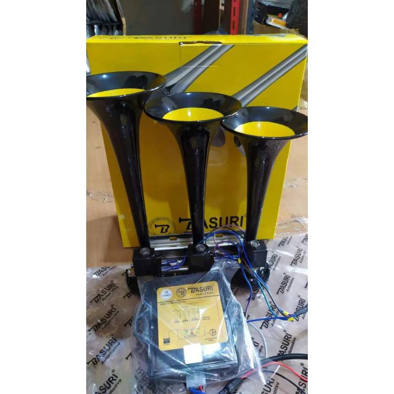 Jual Klakson Basuri 3 Corong Original India | Shopee Indonesia