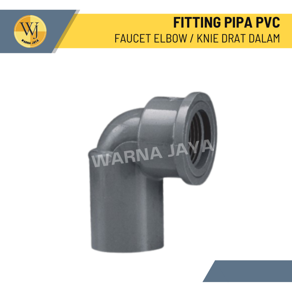 Jual Fitting Pipa Pvc Faucet Elbow Knee Drat Dalam Knie Drat Dalam
