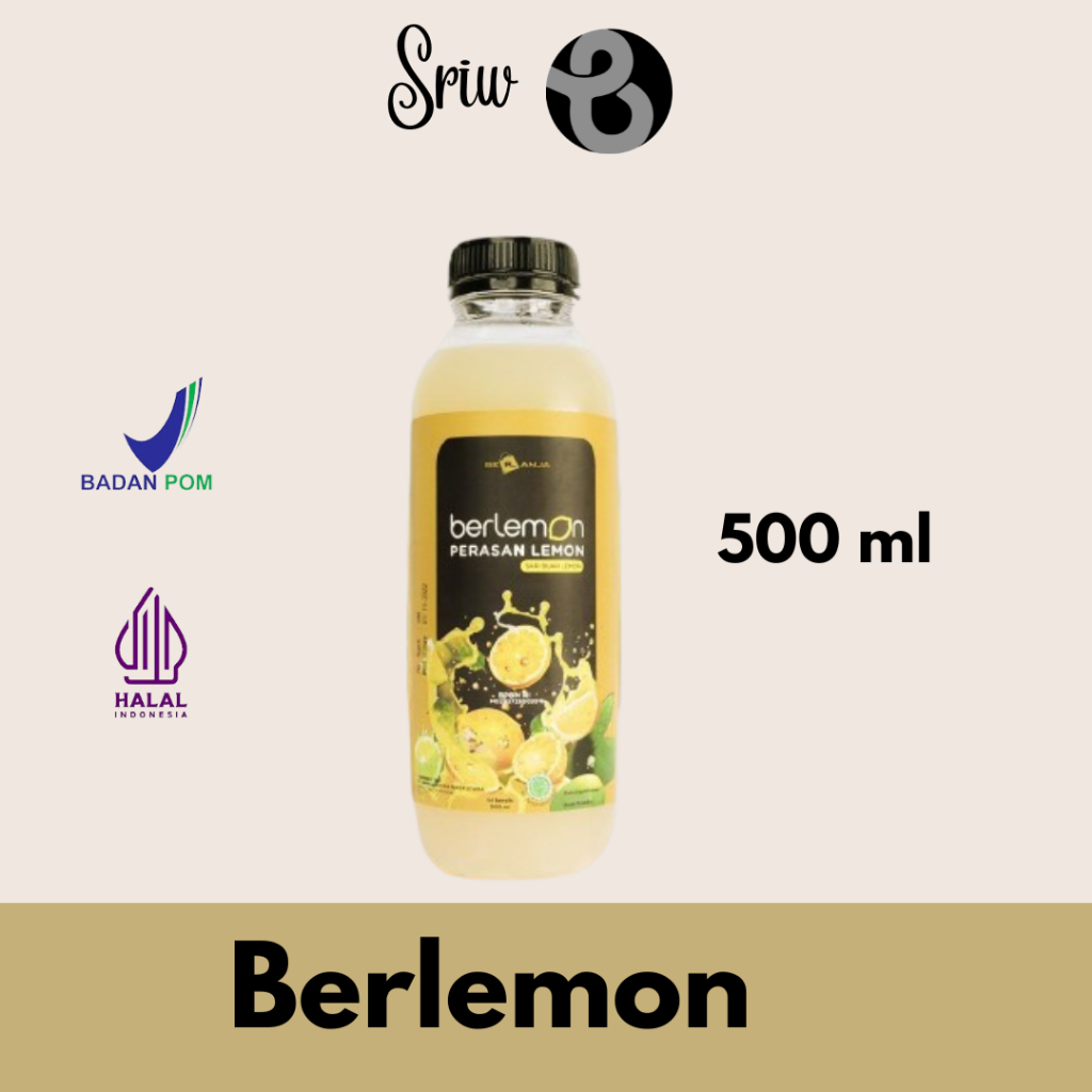 Jual BERL BERLANJA Air Lemon Berlemon Berl 100% Pure Sari Lemon Asli ...