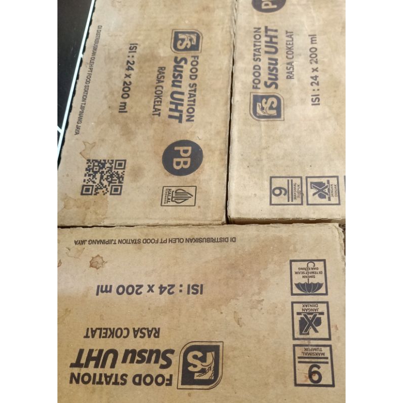 Jual Susu UHT Food Station 1 dus isi 24 | Shopee Indonesia