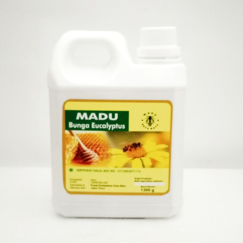 Jual Madu Asli bunga Eucalyptus 1300g madu kota batu | Shopee Indonesia