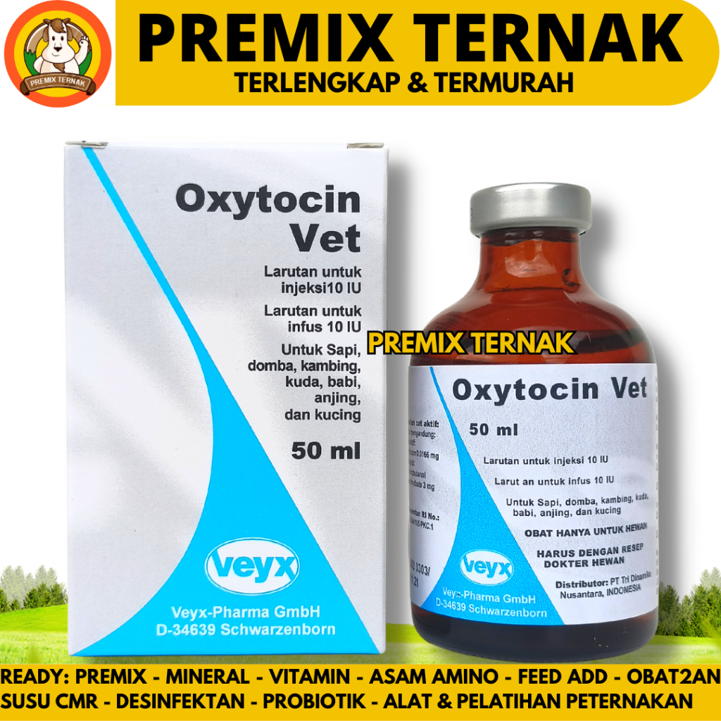 Jual OXYTOCIN VET 50ML VEYX - Obat Oksitosin Hormon Kontraksi Uterus ...