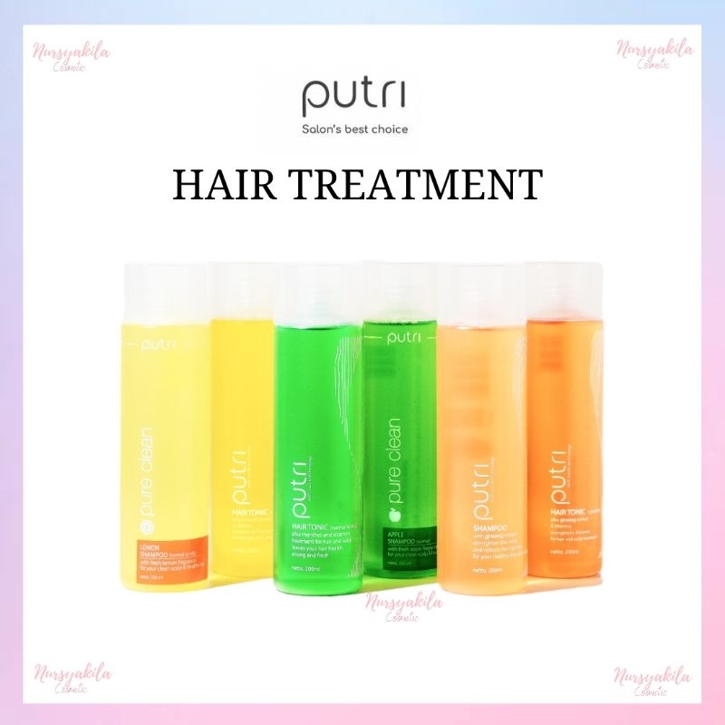 Jual Putri Hair Treatment Series - Perawatan Rambut | Hair Tonic ...