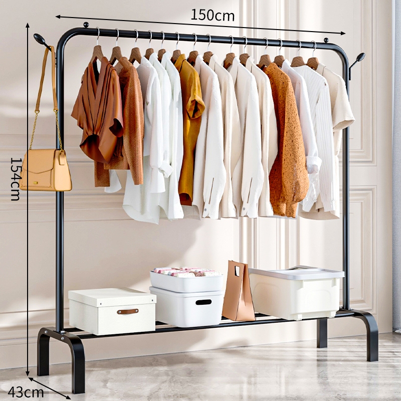 Jual Stand Hanger Single Besi Kuat Butik Display Gantungan Baju Hanger ...