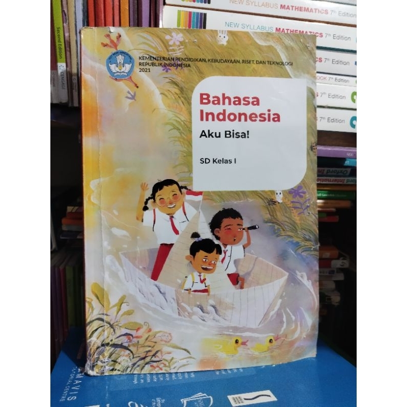 Jual buku bahasa Indonesia kelas 1/I sd/mi bse/bos/kemendikbud edisi ...