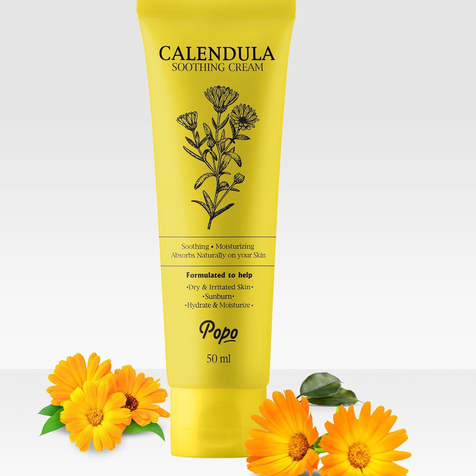 Jual KODE M86B Popo Calendula Soothing Cream 5ml Eczema Dermatitis ...