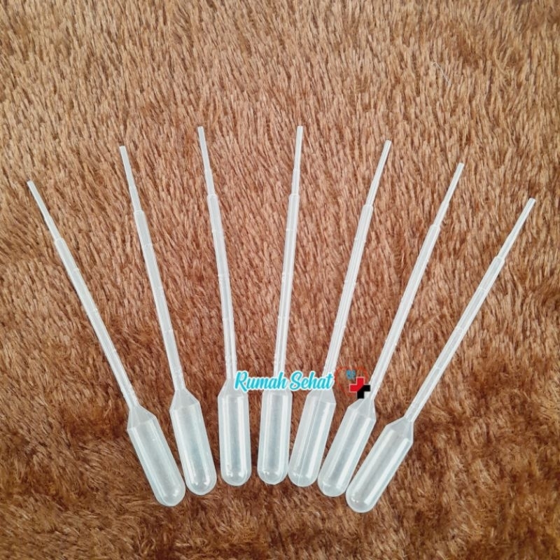Jual PIPET TRANSFER PLASTIK PIPET UKUR PIPET TETES PLASTIK 1ml /pcs ...
