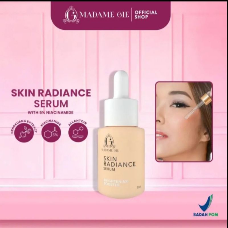Jual Madame Gie 5% Niacinamide Skin Radiance Serum - Skincare Wajah | Shopee Indonesia