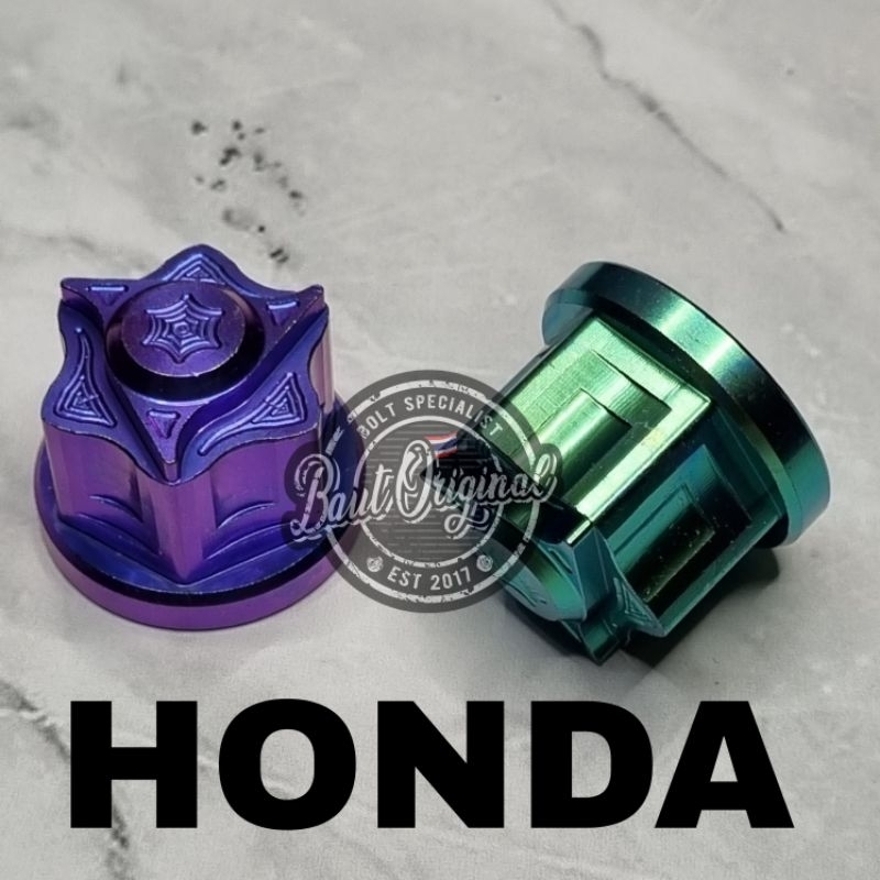 Jual baut mur as roda belakang probolt silver honda scoopy beat vario ...