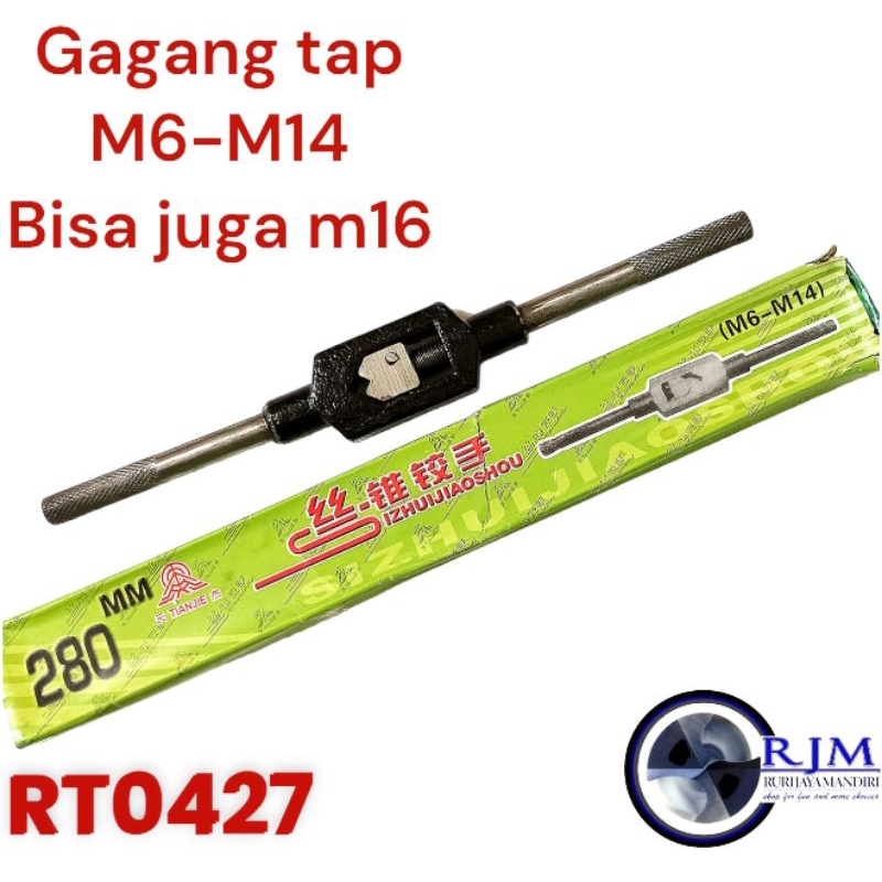 Jual gagang tap m6 - m14 tap wrench handle tap bahan besi bisa untuk m16 | Shopee Indonesia