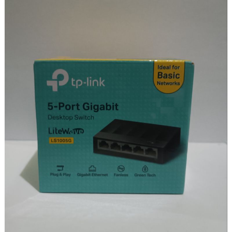 Jual Switch Hub Tp-Link 5 Port Gigabit LiteWave LS1005G | Shopee Indonesia