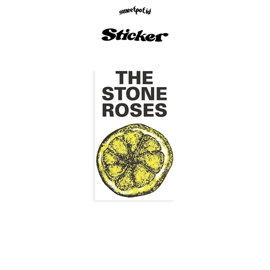 Jual (BISA COD) STICKER "THE STONE ROSES" / STICKER BIJIAN / STICKER ...