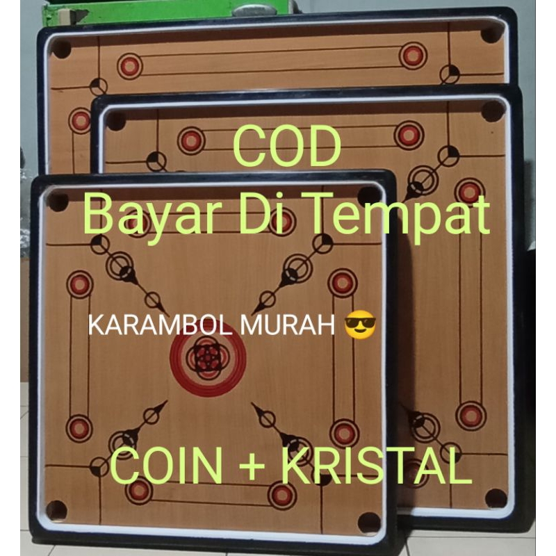 Jual Meja Karambol besar 90X90 komplit Murah meriah Gratis Coin + Kristal | Meja Karambol siap ...
