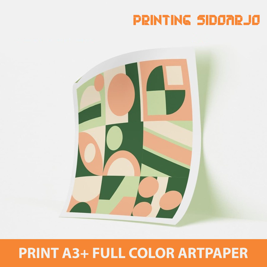 Jual Cetak Kertas AC 120 Gsm / Print Art Carton 120 Gr Ukuran A3 + Full ...