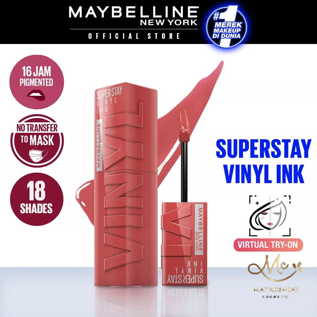 Jual HARGA GROSIR Maybelline Superstay Vinyl Ink | Shopee Indonesia