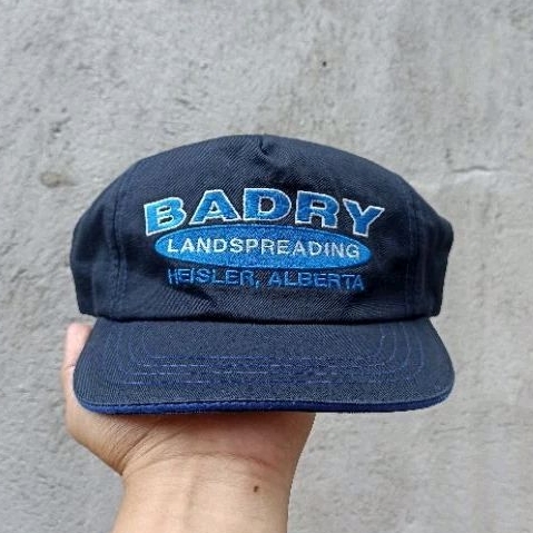 Jual Vintage hat badry landspreading heisler, alberta. | Shopee Indonesia