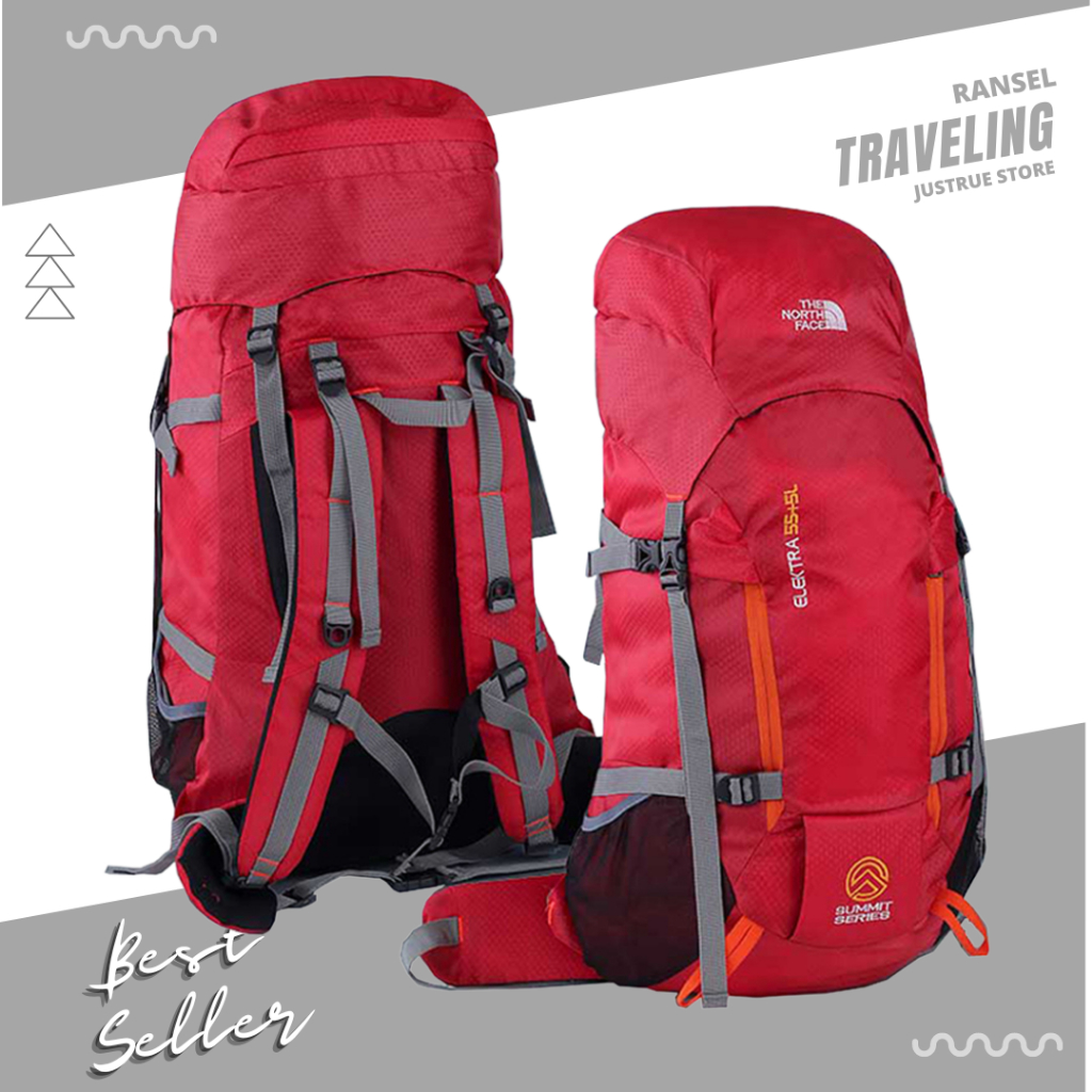 Jual Tas Gunung TNF 50 Liter Ransel Keril Camping Backpack Hiking ...