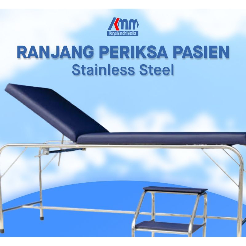 Jual Ranjang Periksa Pasien ( Stainless Steel ) Meja Periksa Pasien ...