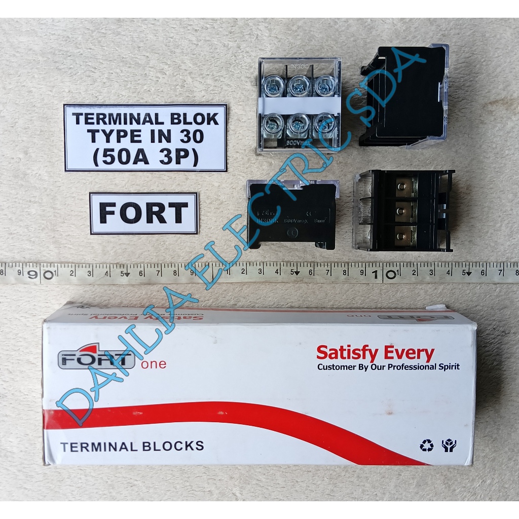 Jual Terminal Blok TYPE IN 30 (50A,3P) | Shopee Indonesia