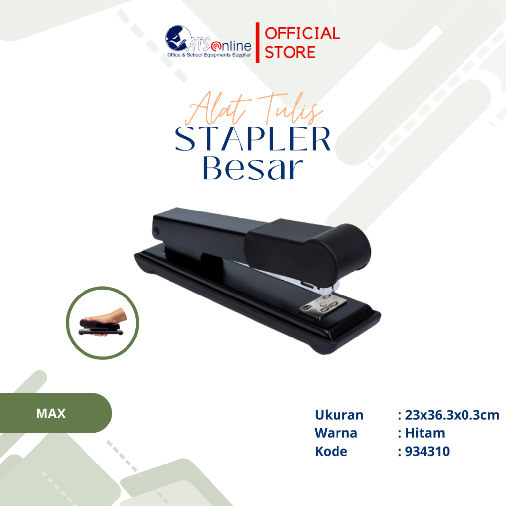 Jual BANTEX Stapler Besar Warna Hitam | Shopee Indonesia
