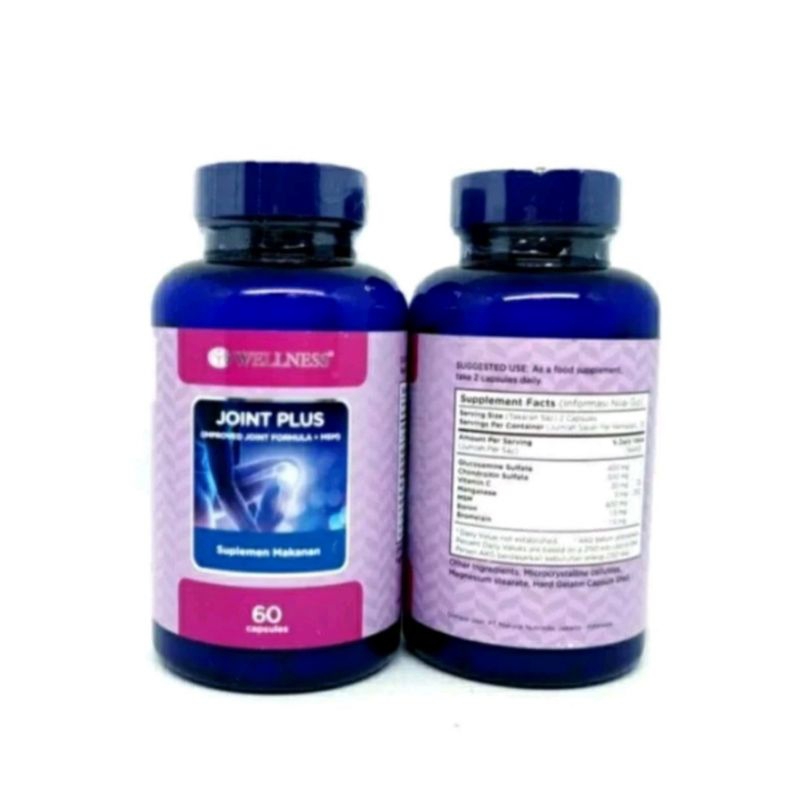 Jual wellness joint plus 60 kapsul with MSM join formula asli 100% ...