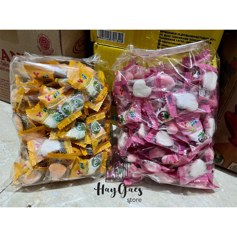 Jual Permen Yupi Love Strawberry / Mango 250gram | Shopee Indonesia